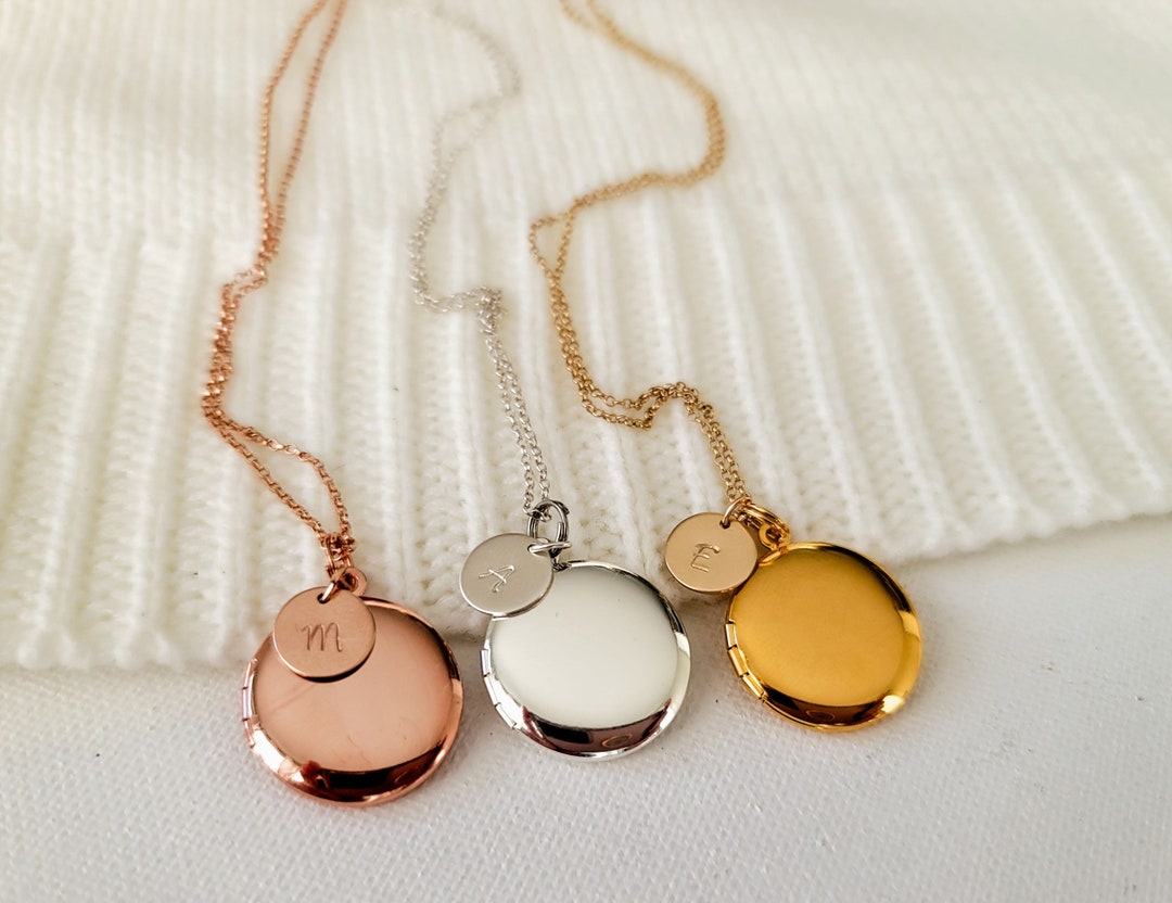 Personalized Gold Locket Flowergirl Locket Wedding Locket - Etsy