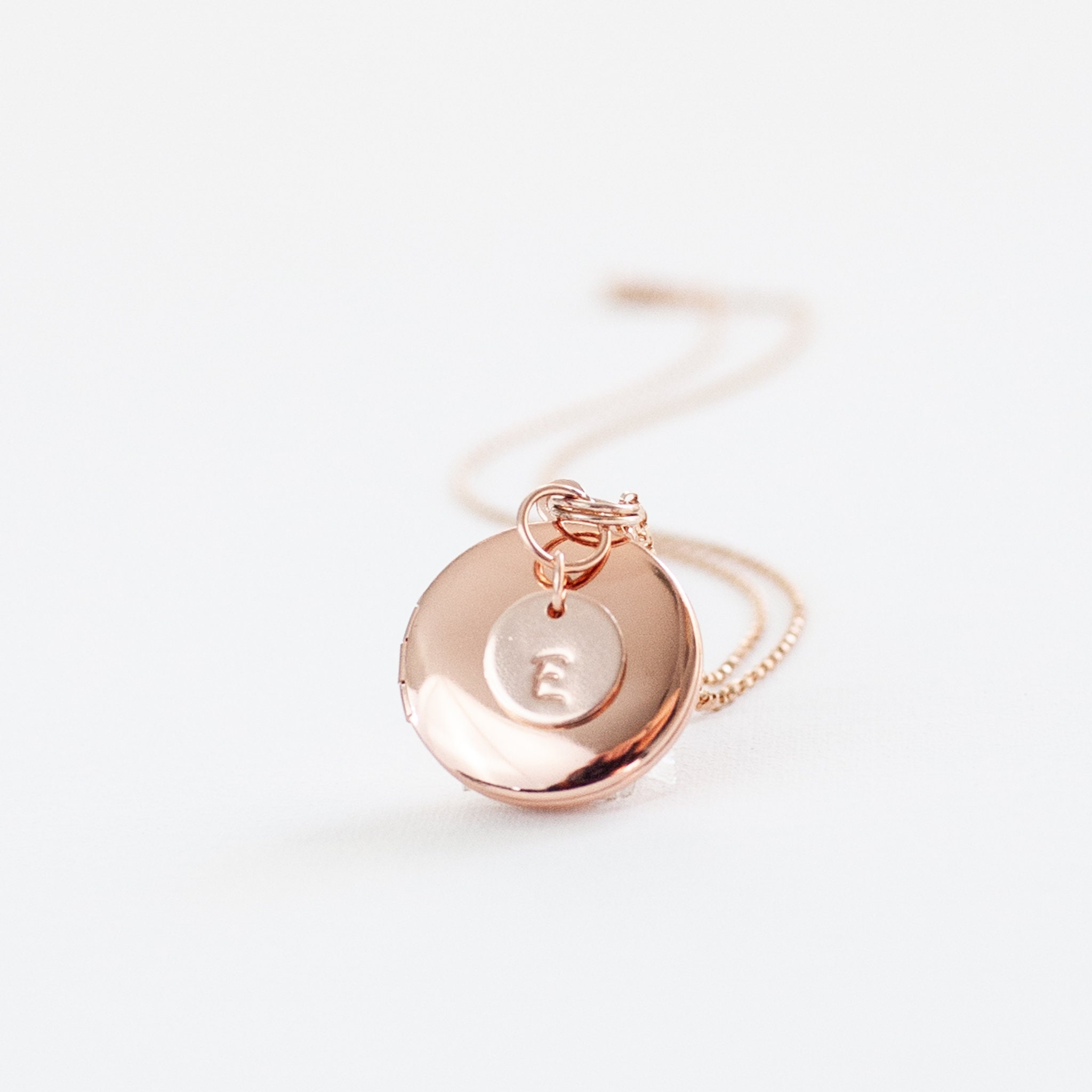 Personalized Gold Locket - Flowergirl Locket - Wedding Locket ...