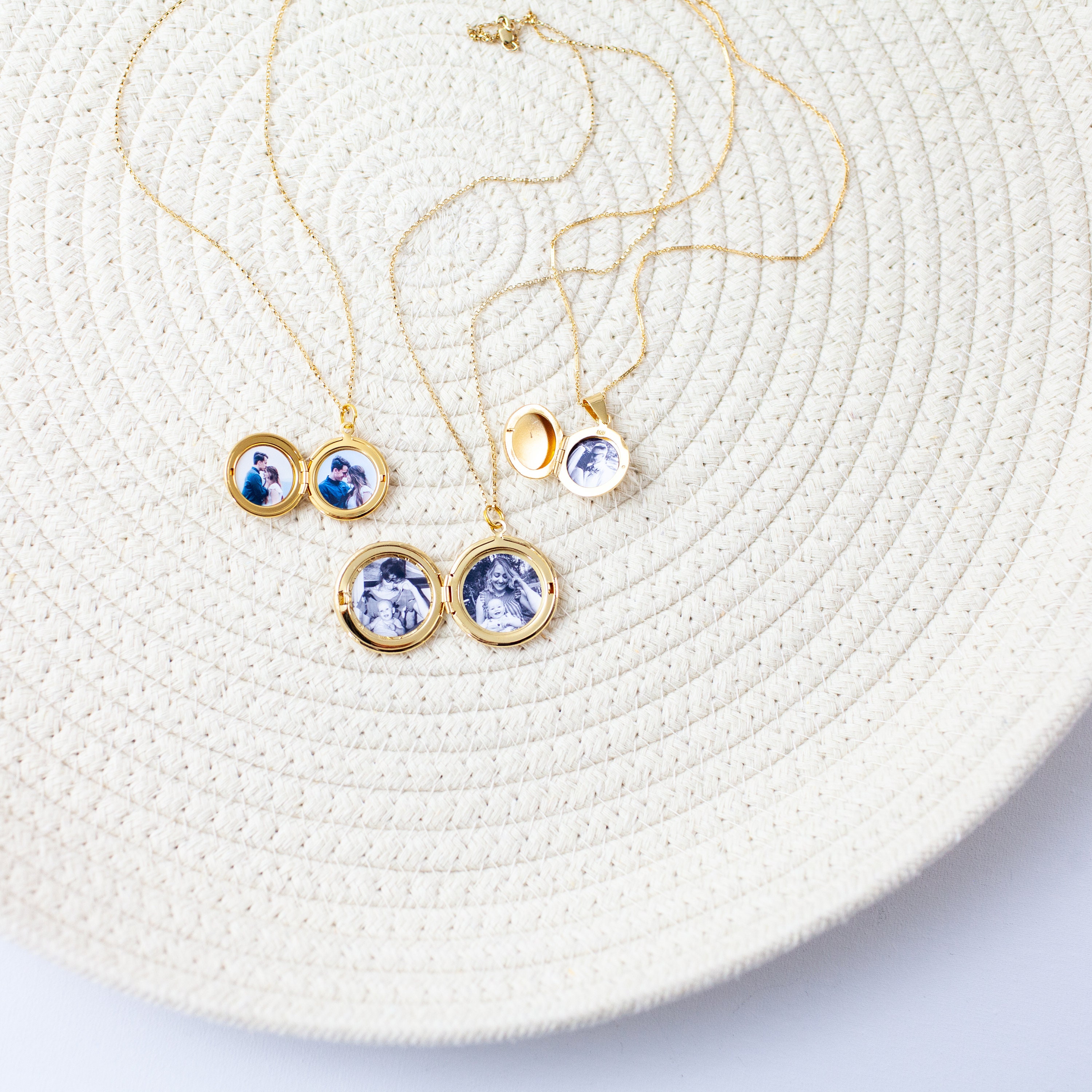 Personalized Gold Locket - Flowergirl Locket - Wedding Locket ...