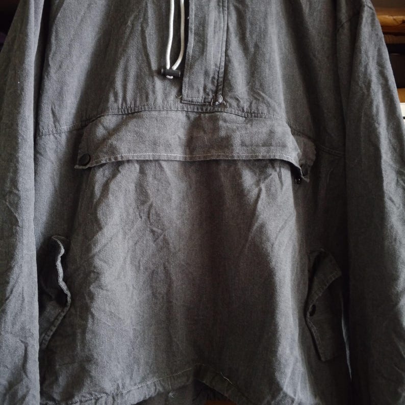 Vintage Anorak Grey Jacket Vislon Size M - Etsy