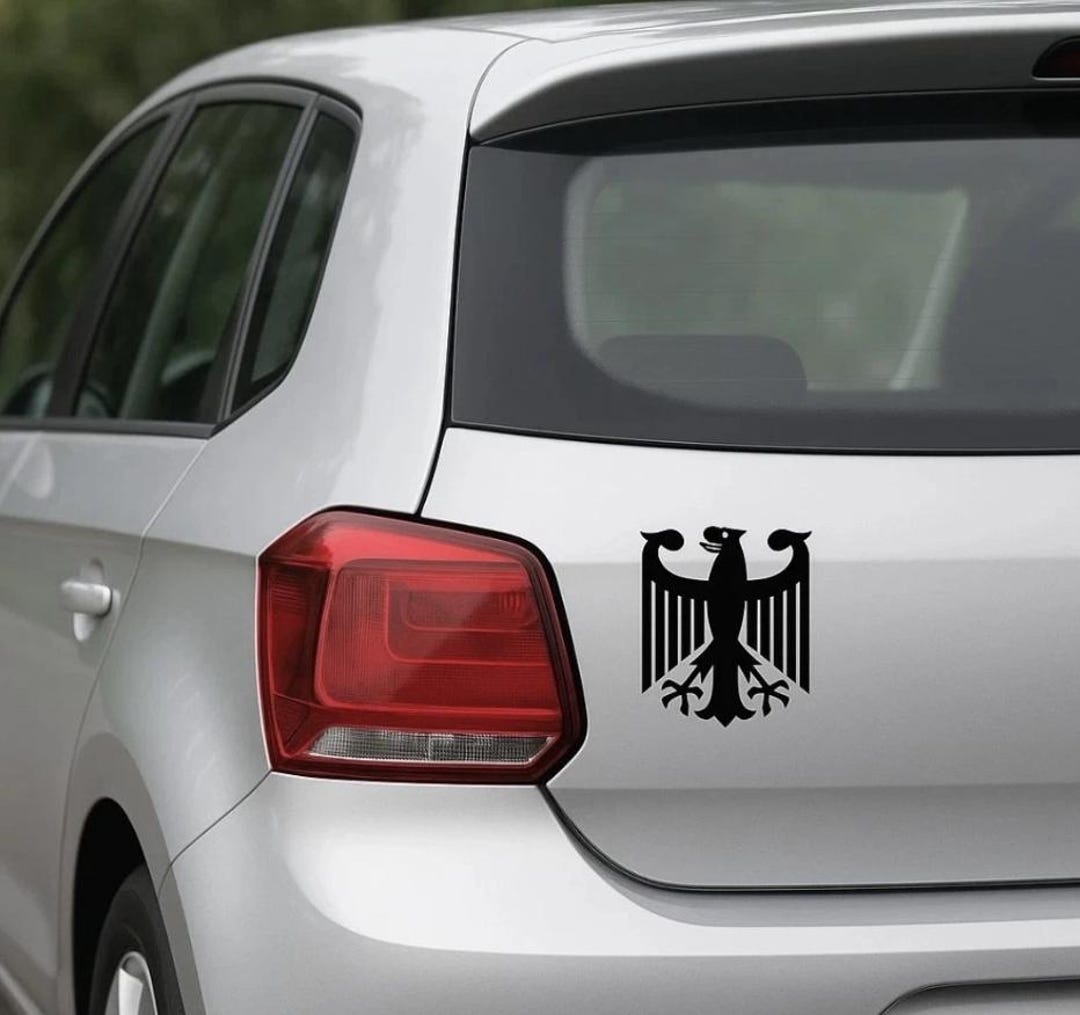 2 X Stickers Germany | Federal Eagle Reichsadler Car Sticker Vinyl ...
