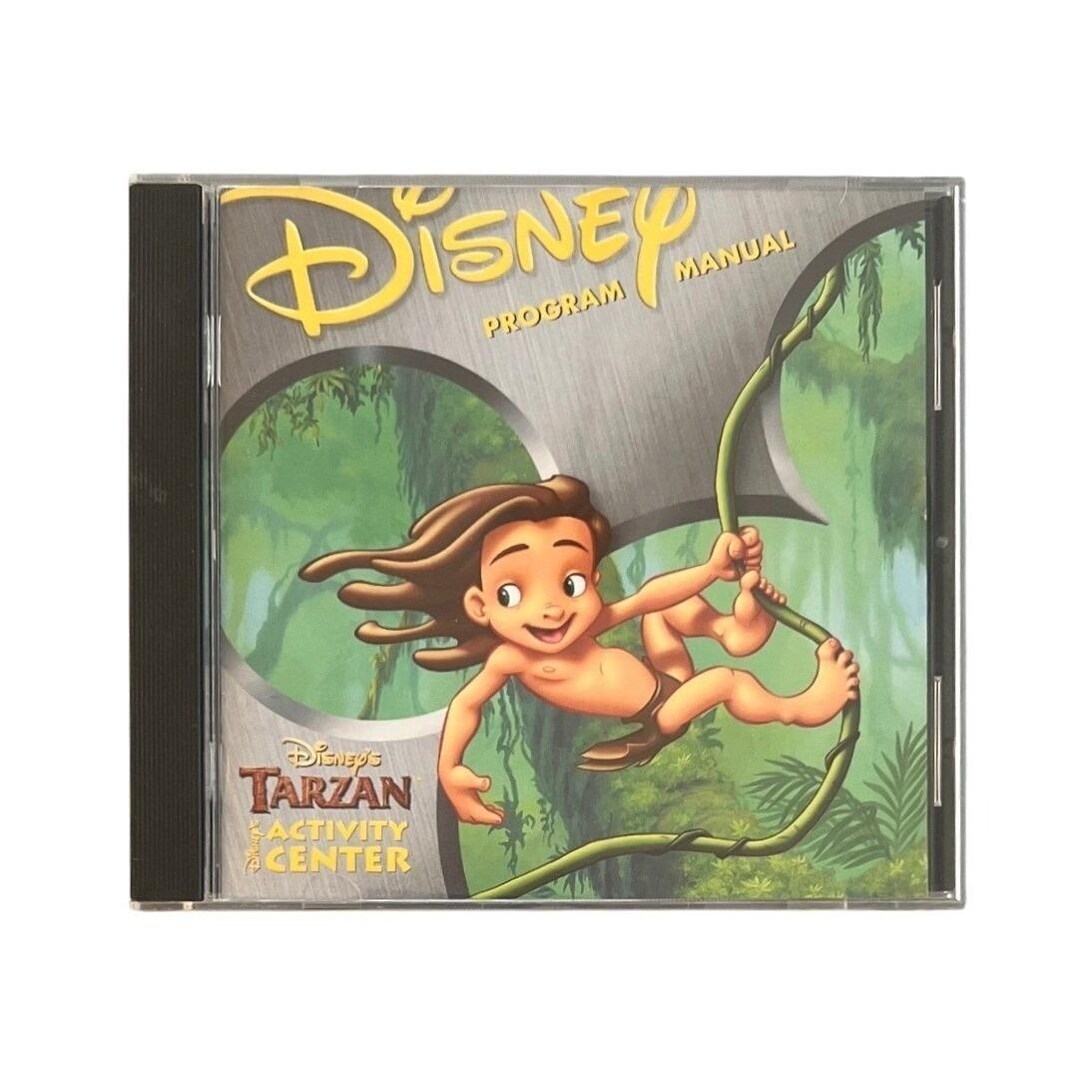 Disney's Tarzan Activity Center Program Manual PC CD-ROM Game - Etsy