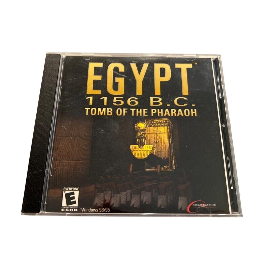 Egypt Tomb of the Pharaoh PC Game Windows 95 98 Dreamcatcher Video Game ...