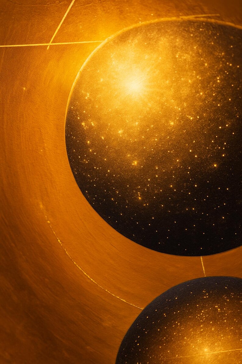 Celestial Sacred Geometry Art – Golden Merkaba Healing Energy (digital ...
