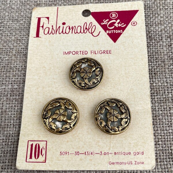 Metal Mirror Buttons - Etsy