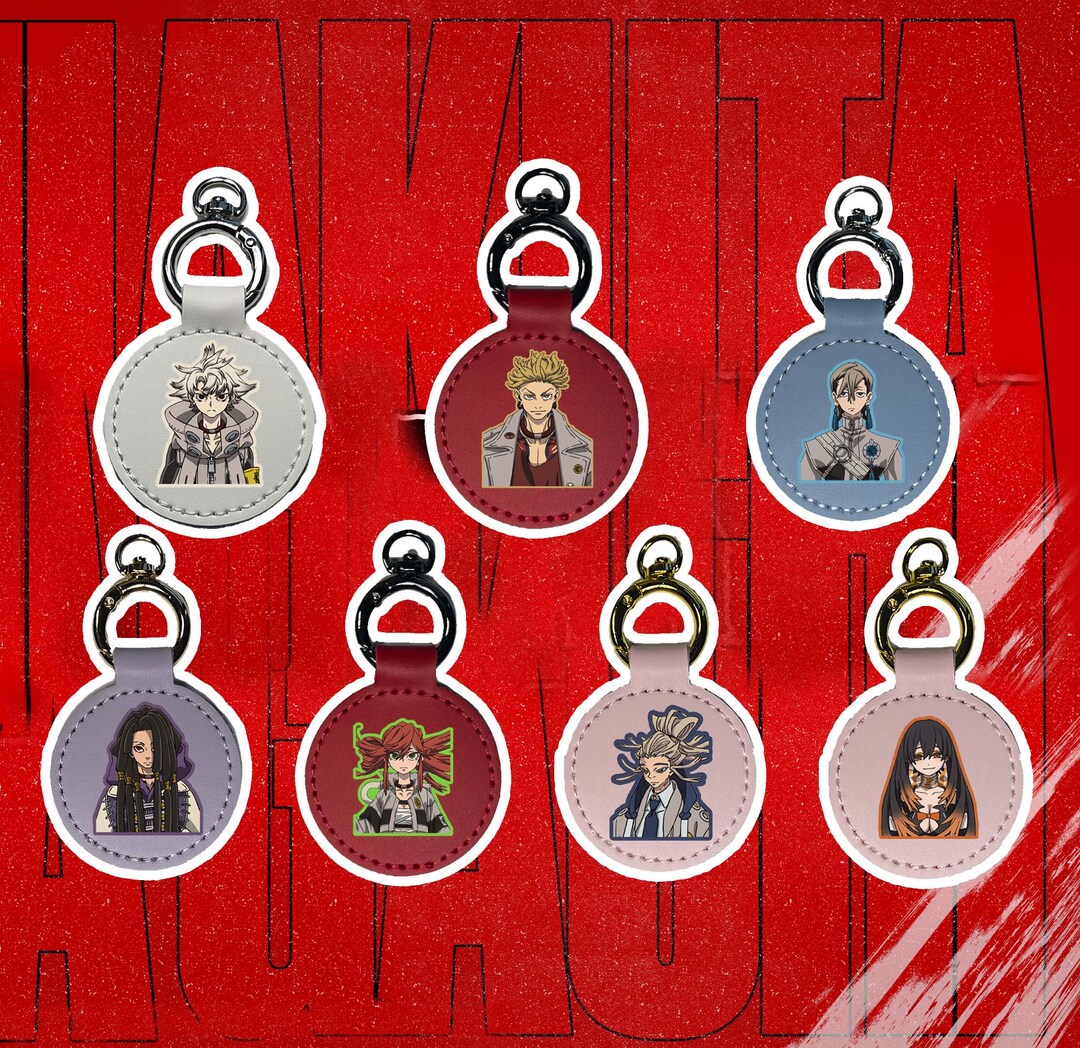 Gachiakuta Anime Keychain | Rudo & Enjin Fanmade Charm - Etsy