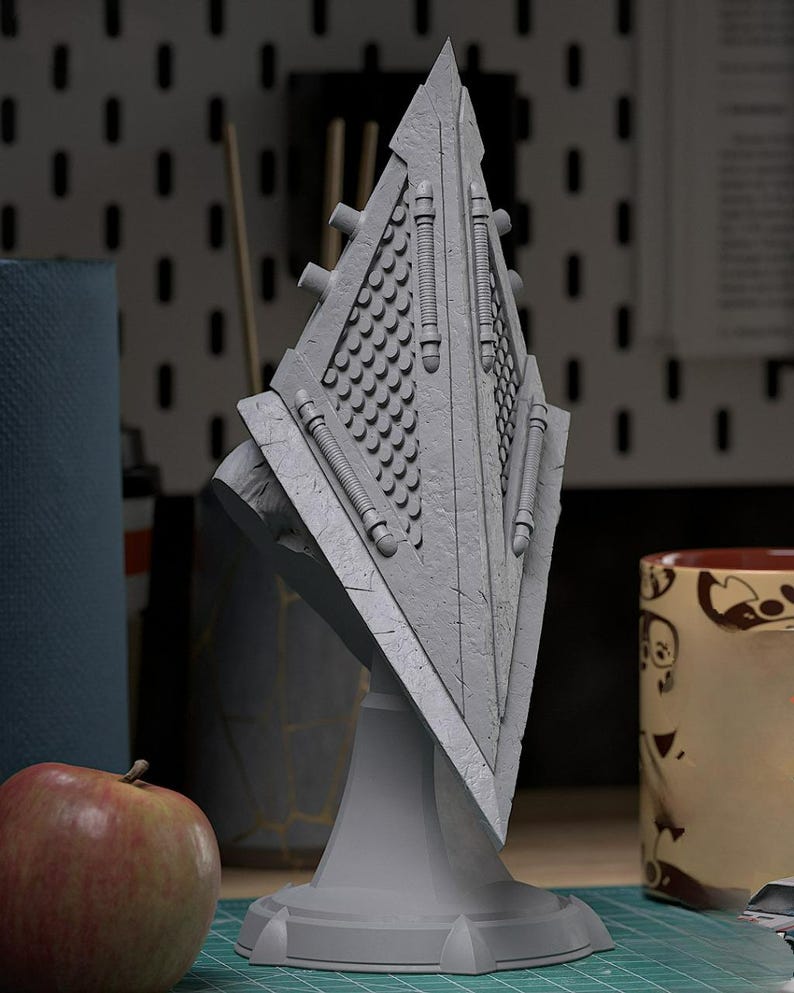 Pyramid Head Bust STL | Silent Hill 3D Printable Statue | Horror Game ...