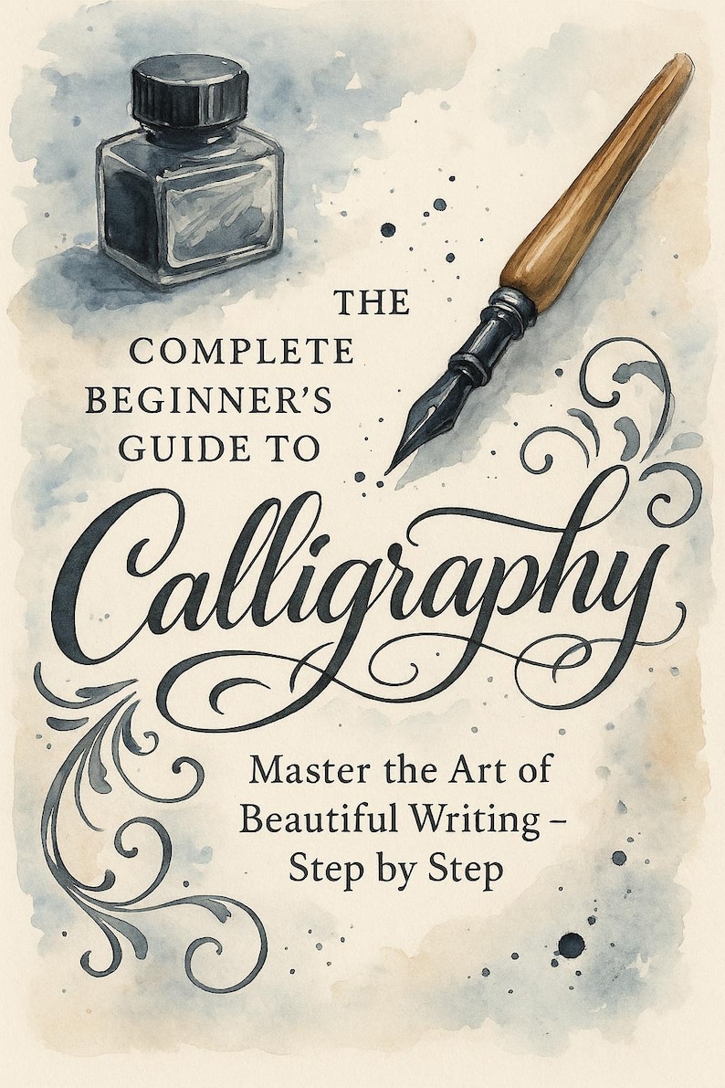 Calligraphy for Beginners Ebook: Modern & Traditional Lettering (PDF ...
