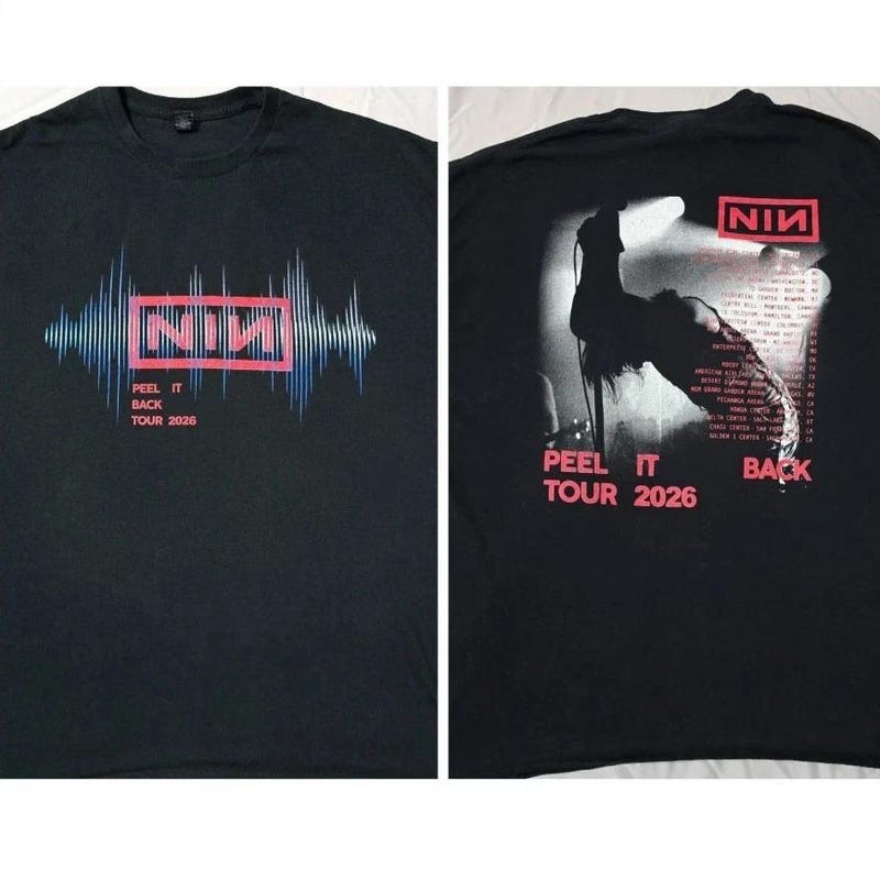 Nine Inch Nails Tour Shirt 2026 - Etsy