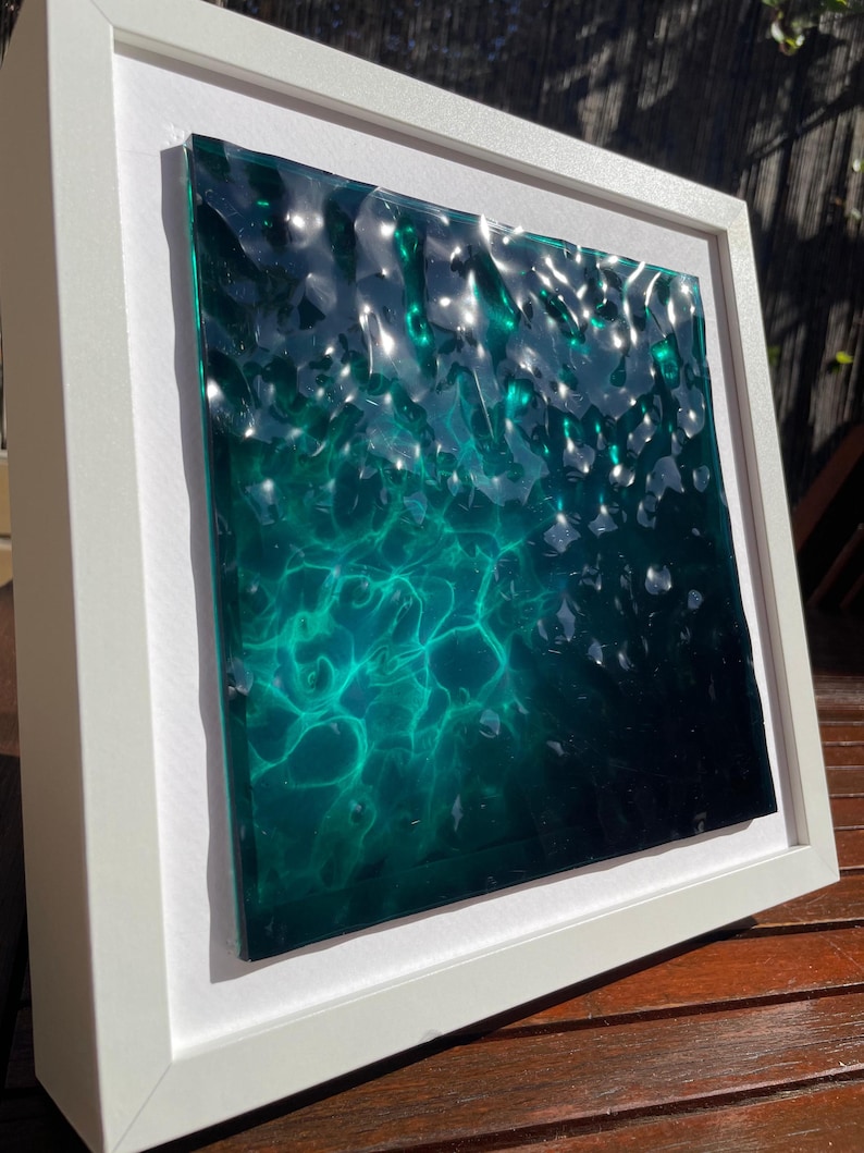Ocean Art in Resin - Water Ripple - Water Sculpture - Etsy