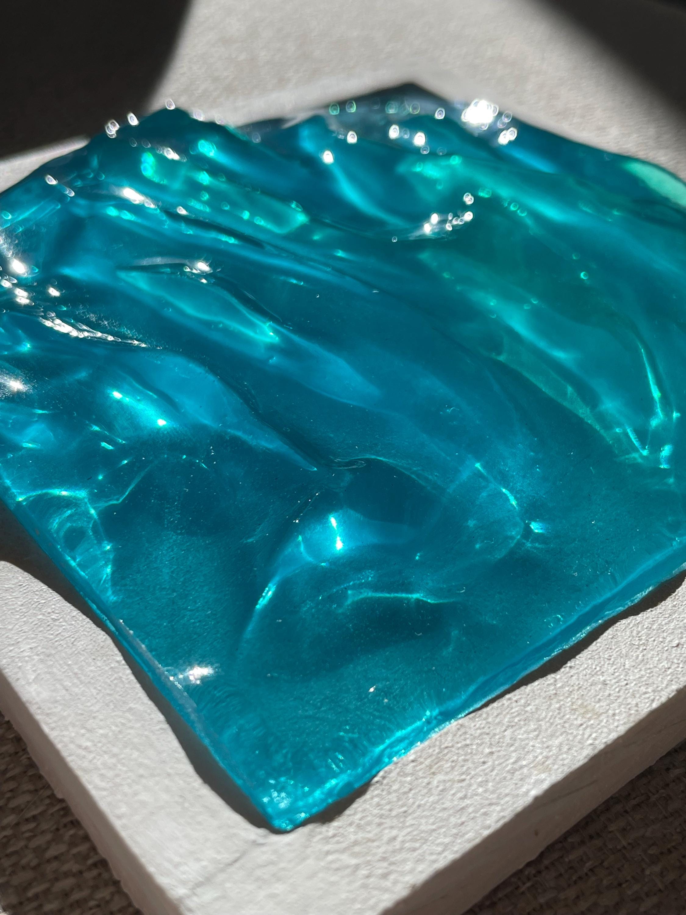 Ocean Art in Resin - Water Ripple - Water Sculpture - Small Size - Etsy