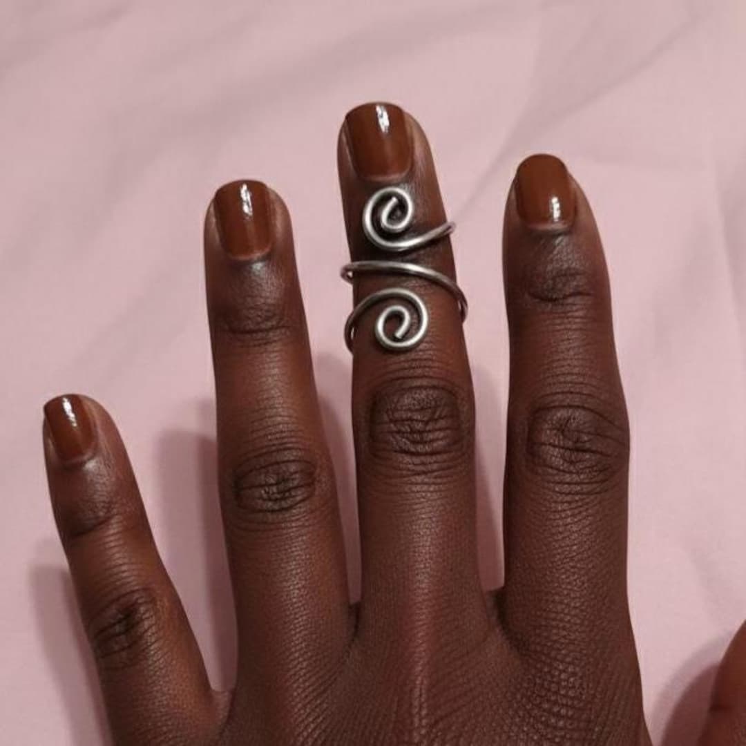 Swan Neck Finger Splint Ring for Arthritis Support | PIP DIP Joint ...
