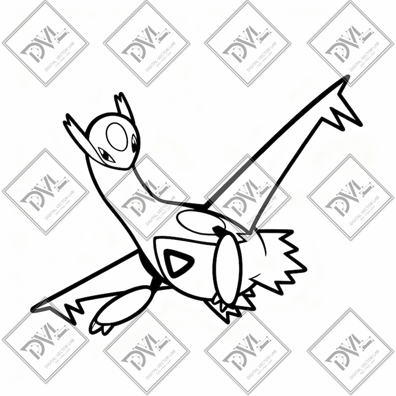 Pokemon Bundle, Gen 1 to Gen 9, Black & White, Complete Pokedex, SVG ...