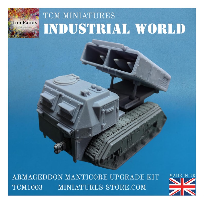 Industrial World Manticore Artillery Tank Upgrade Kit - Imperial Guard ...