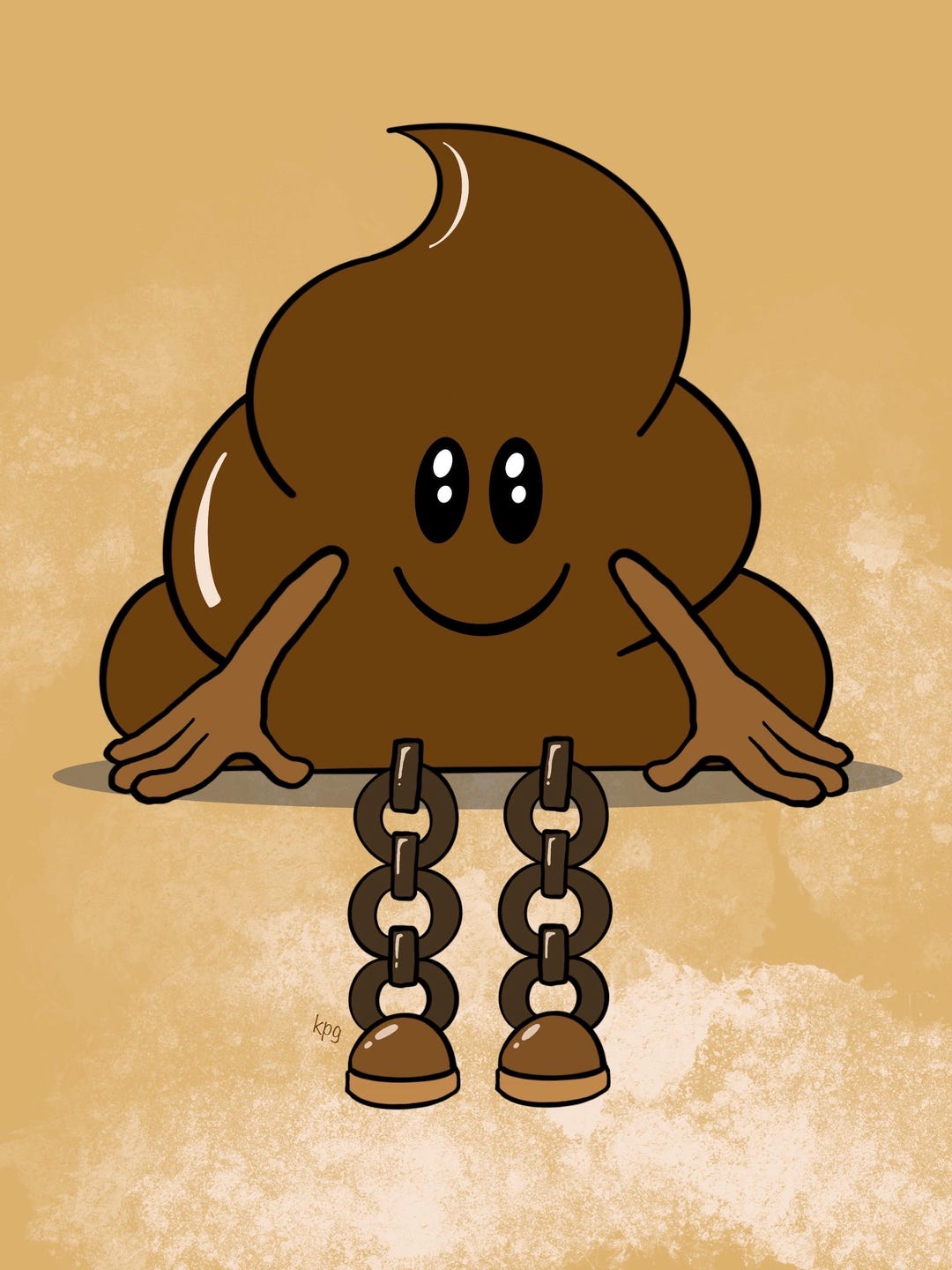 Cheeky Poop Digital Love Note | Lunchbox Printable | Kids Positive Art ...