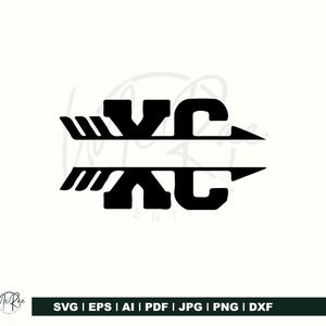Cross Country SVG | XC Sports Logo Clipart | Cross Country Running ...