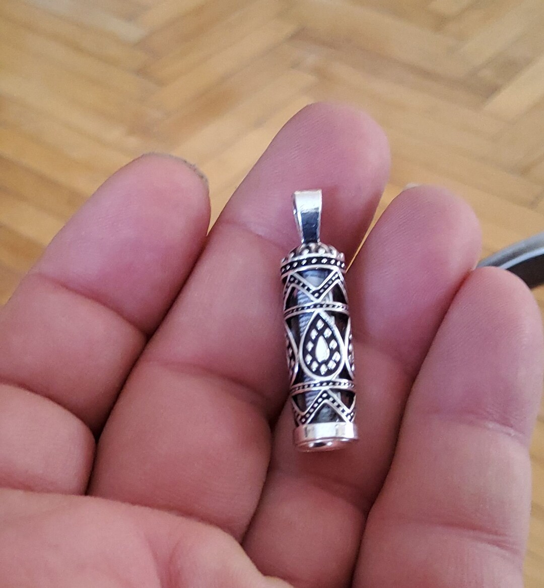 1 Sterling Silver 925 Locket Dua Quran Muslim Jawshan Cevsen Talisman ...