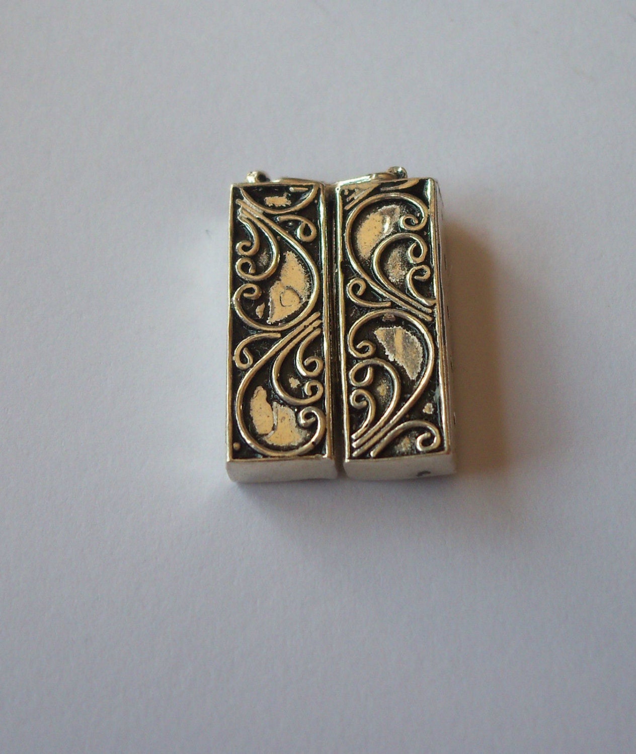 1 Sterling Silver Slider Butterfly Clasp With Security Latch - Etsy