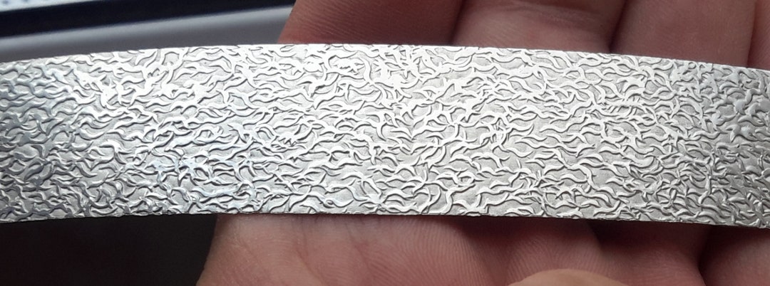 Solid Sterling Silver 925 Patterned 22 Gauge Sheet 3" Inches - Etsy