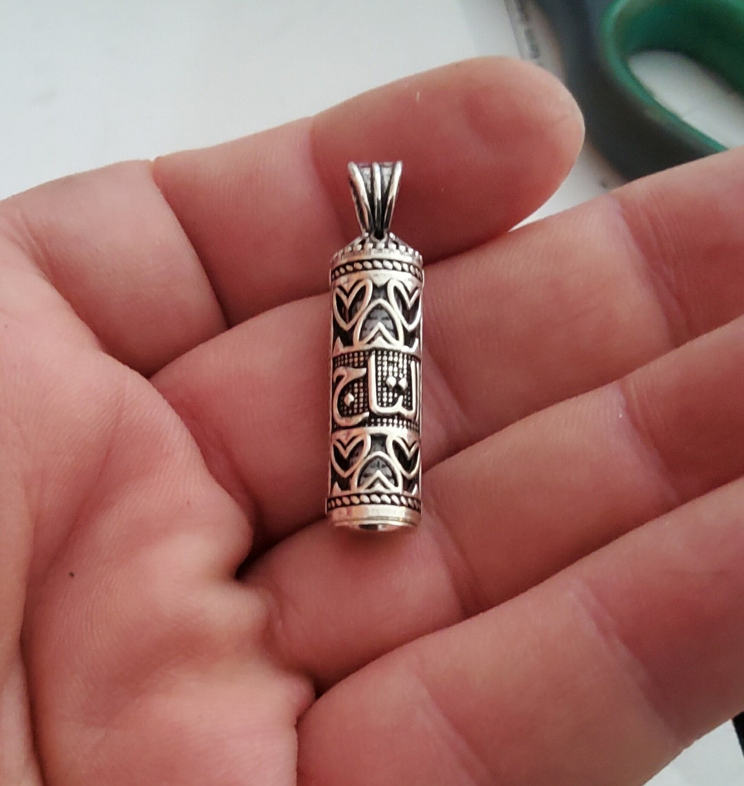 1 Sterling Silver 925 Locket Dua Salâtü't-tâc Quran Muslim Jawshan ...