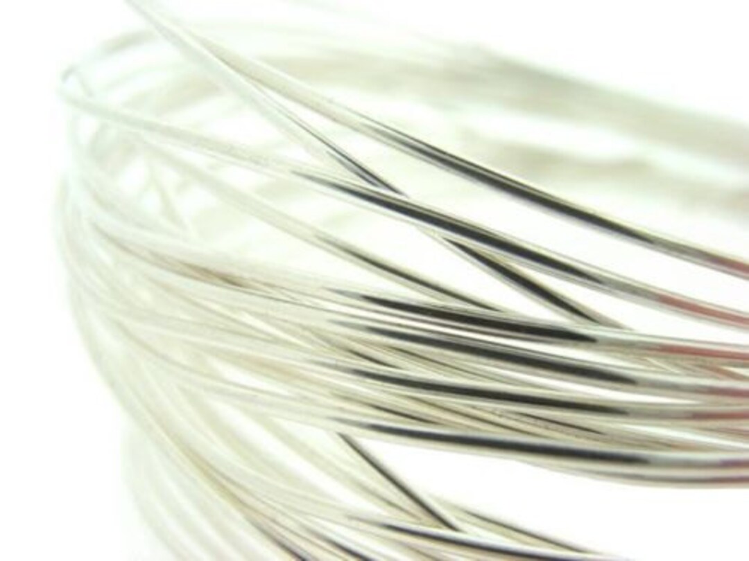 5ft Solid Sterling Silver 925 Round Wire HH 18, 20, 22, Gauge - Etsy