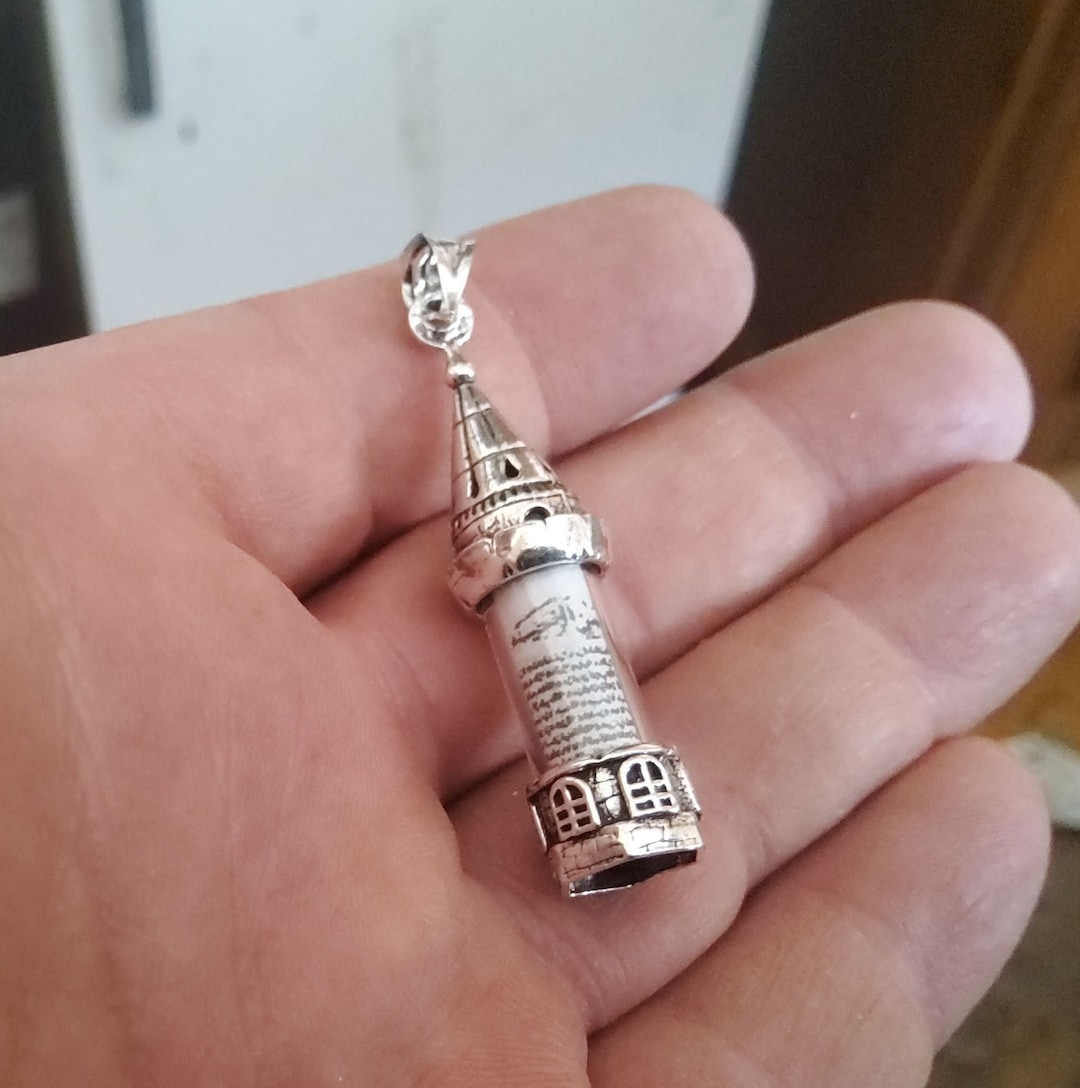 1 Sterling Silver 925 Locket Dua Quran Muslim Jawshan Cevsen Talisman ...