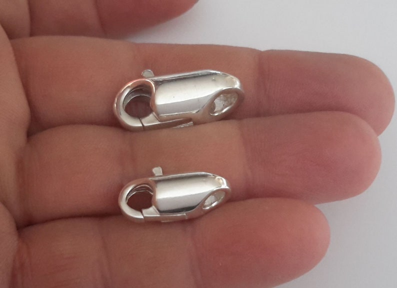 1 Sterling Silver 925 One of Its Kind Robust Lobster Clasp - Etsy