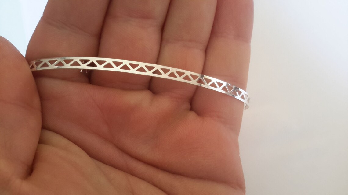 Sterling Silver Decorative Pattern Wire Gallery Wire Ribbon - Etsy