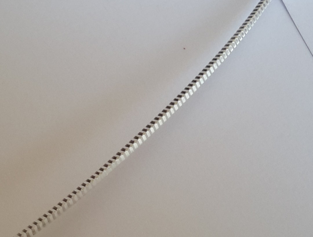 1 Ft Solid Sterling Silver 925 Patterned Spuare Wire Wire 1.70 Mm/ 14 ...