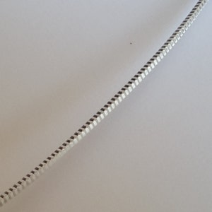 1 Ft Solid Sterling Silver 925 Patterned Spuare Wire Wire 1.70 Mm/ 14 ...