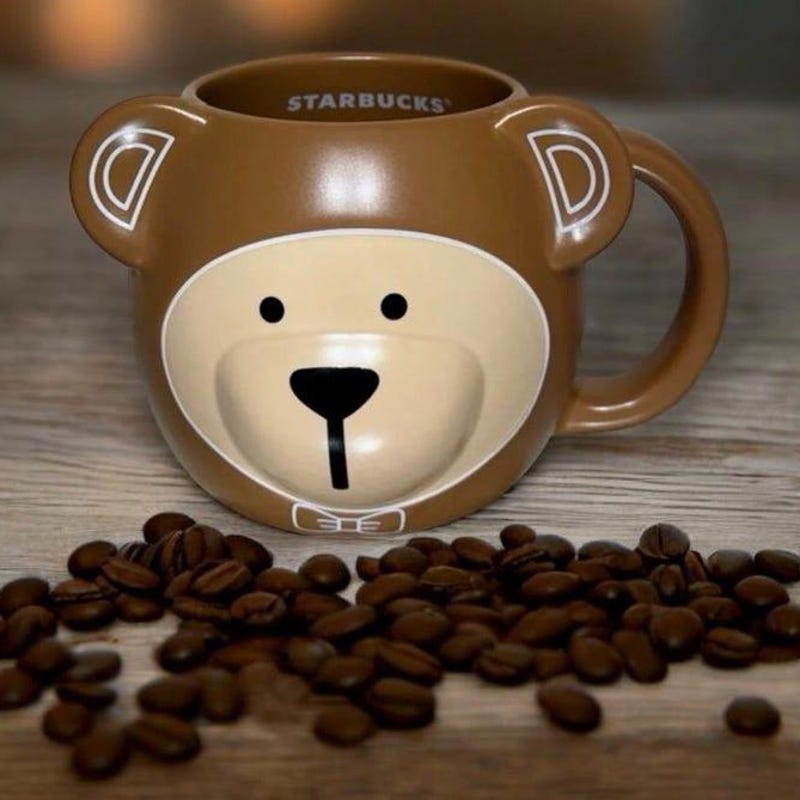 Bear Cup Sbux - Etsy