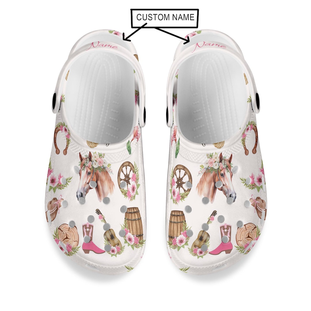 Duck Clogs for Kid's and Family, Custom Name Clogs, Chicken Shoes - Etsy