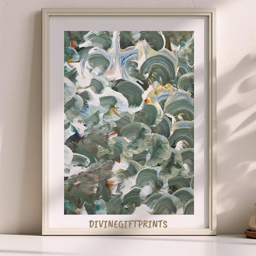 Original Abstract Painting Print by Autistic Artist Digital Art ...