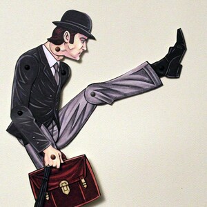 Ministry of Silly Walks John Cleese Articulated Paper Doll - Etsy Portugal
