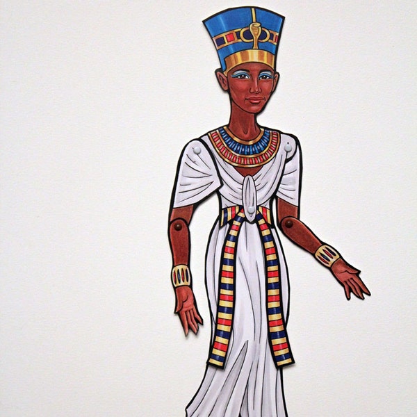 Egyptian Paper Dolls - Etsy
