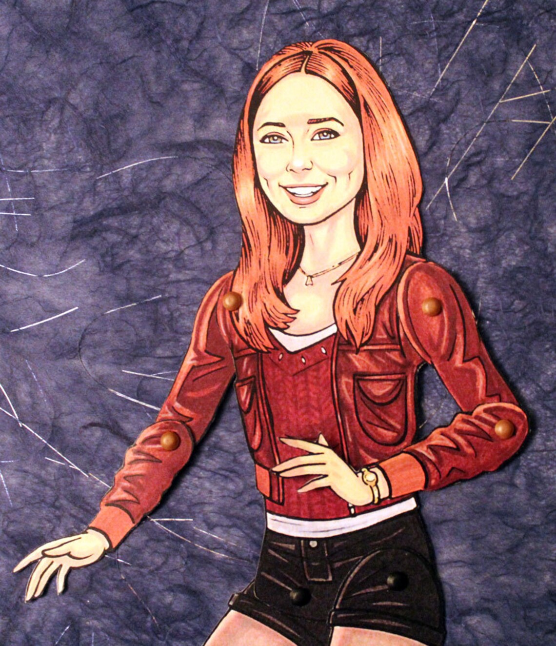 Amy Articulated Paper Doll - Etsy