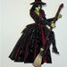 Wicked Witch of the West Articulated Paper Doll Wonderful Wizard of Oz ...