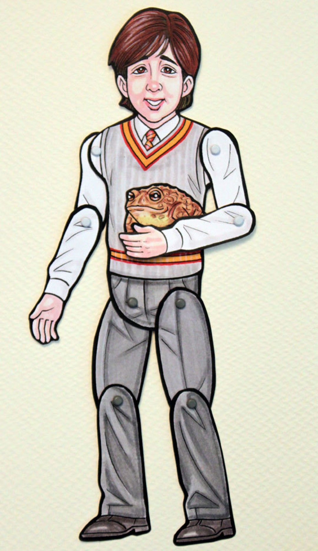 Nev Articulated Paper Doll - Etsy