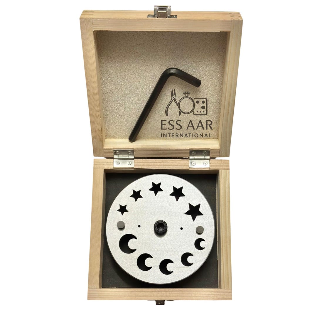 Disc Cutter 10 Punches of Star and Moon Shape | Available in 2 Variants ...