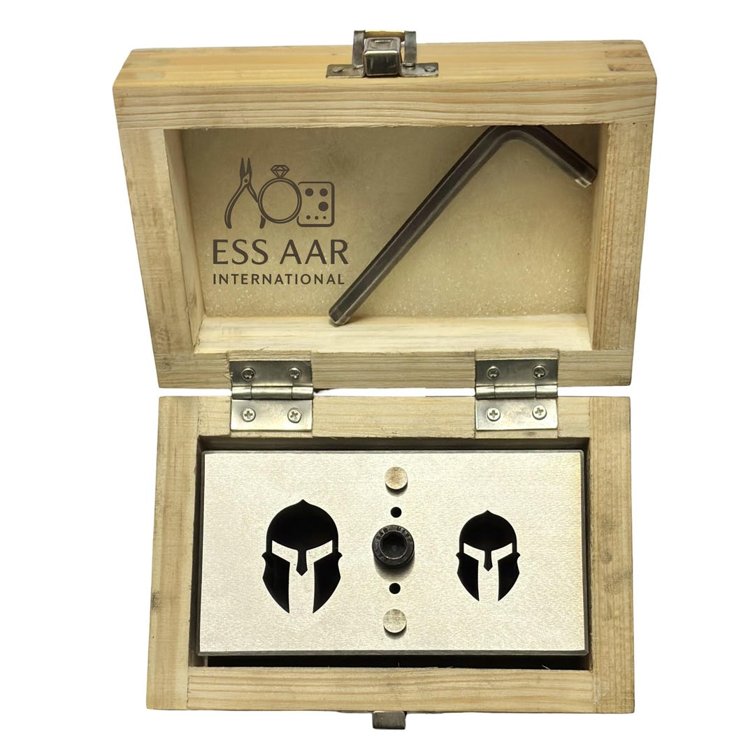 Disc Cutter 2 Punches of Spartan Mask Shape |2 Different Sizes ...