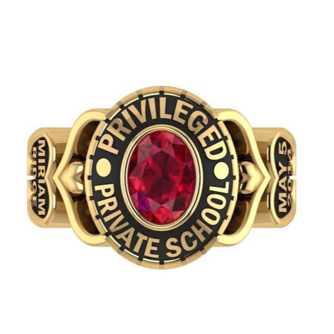 Heartfelt Radiance Class Rings - Etsy