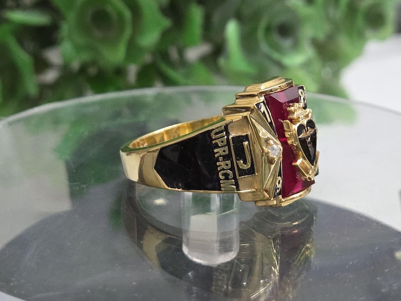Handmade High School Class Ring – Personalized Graduation Gift - Etsy