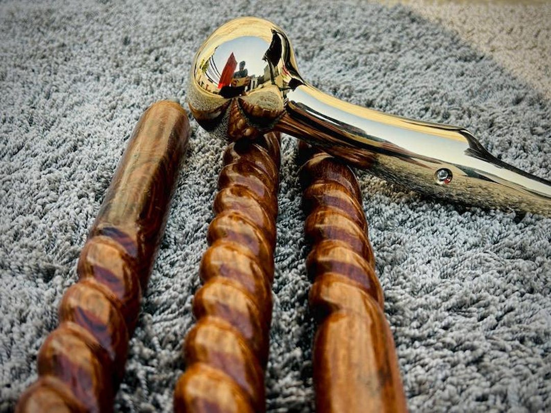 Handmade Brass Top Walking Cane – 37 Inch Gentleman's Cane - Etsy