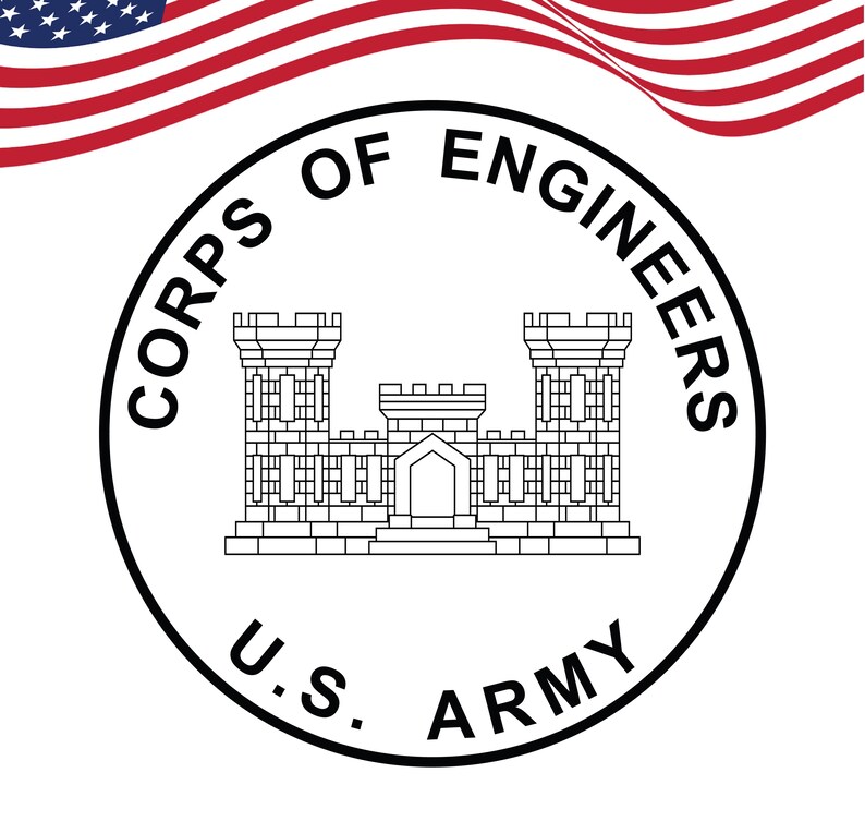 US Army Corps of Engineers, Svg, Vector, Crest, Insignia, Cricut, Cut ...