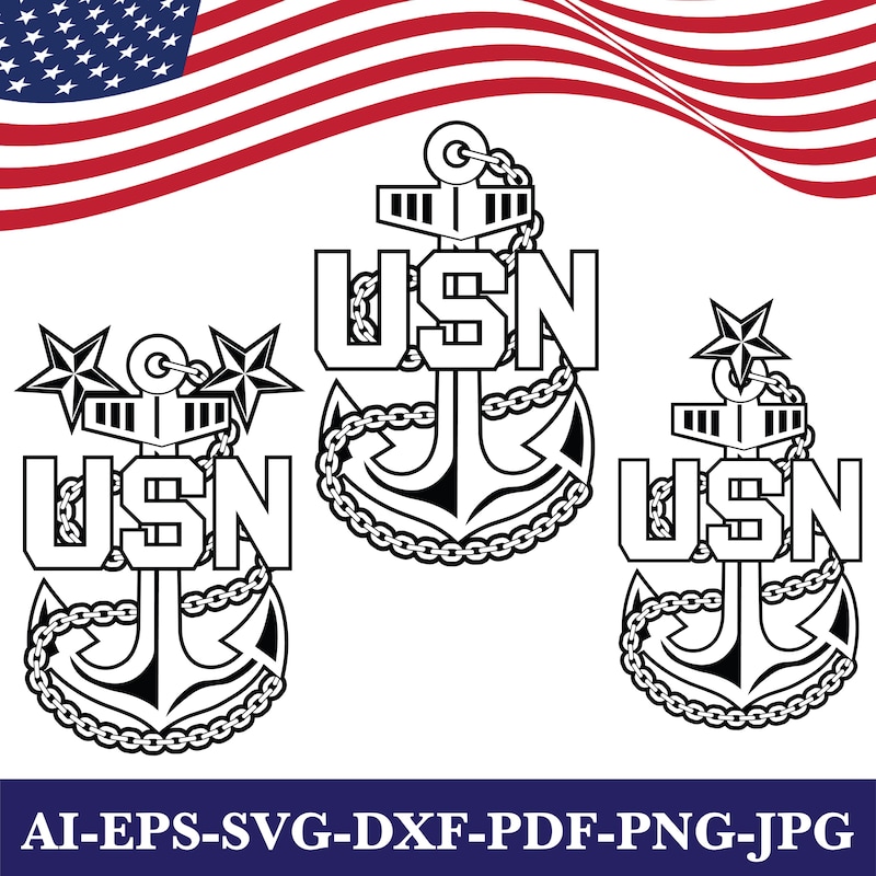 Navy Logo Svg Cricut - Etsy