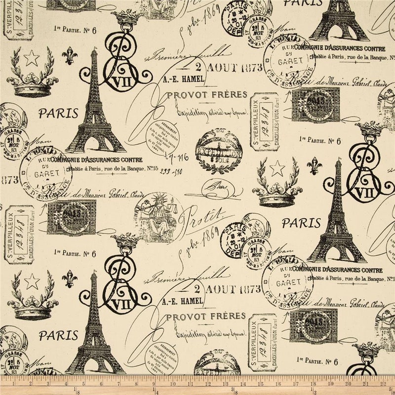Paris Shower Curtain - Etsy