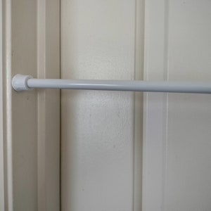 TENSION RODS, Set of 2, for French Doors, Sidelight Windows, 7/16 ...