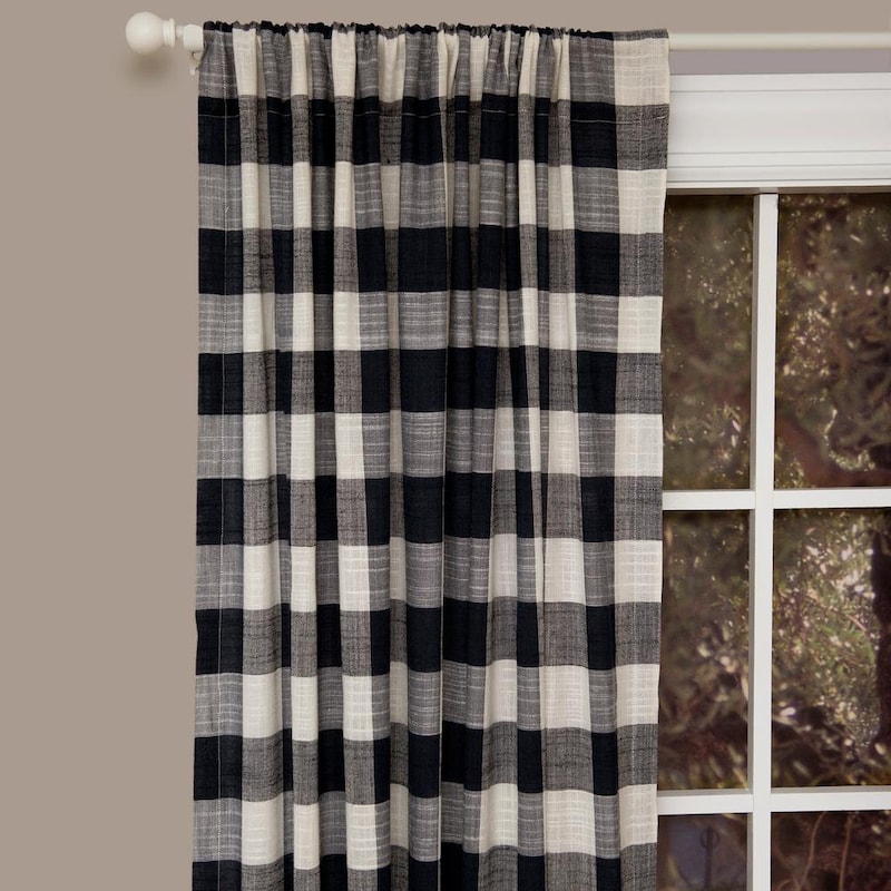 Buffalo Check Curtains - Etsy