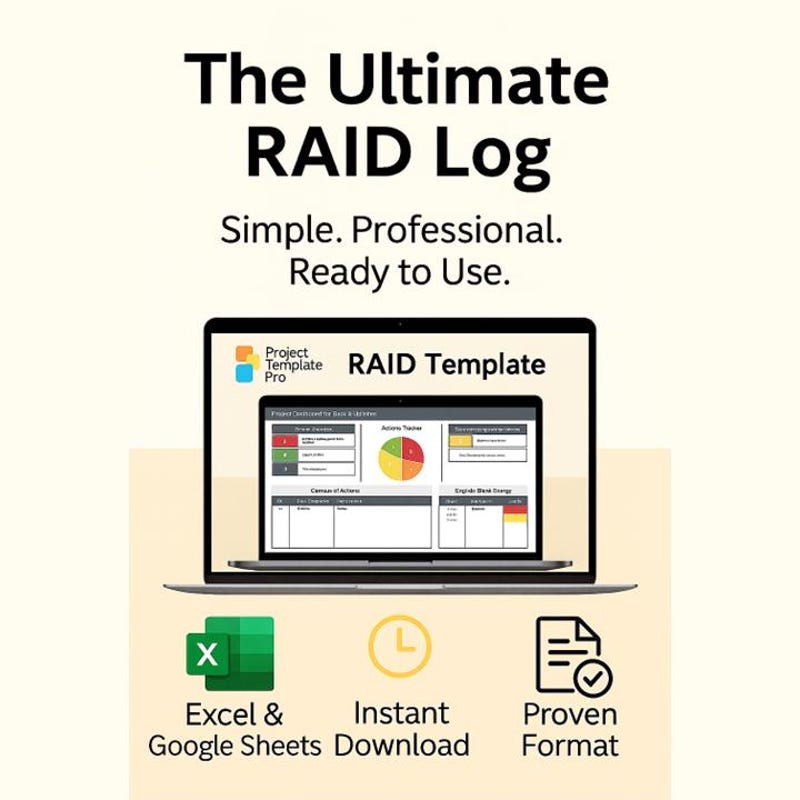 Excel Raid Log Template - Etsy