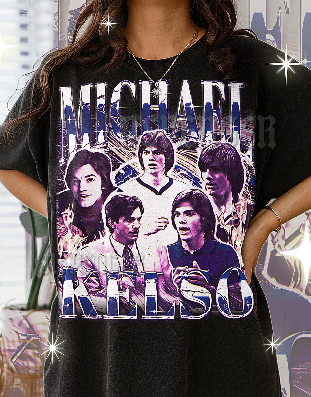 MICHAEL KELSO T-shirt, Vintage Tv Character Comedy Classic Star ...
